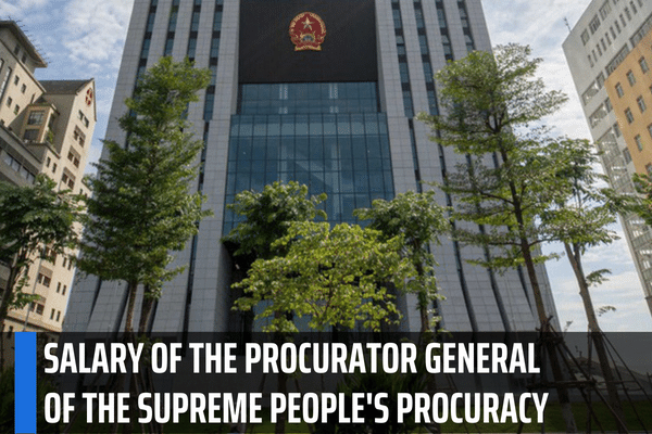 What is the salary of the Procurator General of the Supreme People's ...