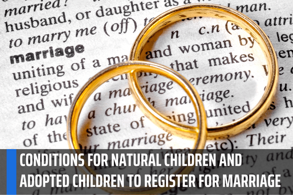 What are the conditions for natural children and adopted children to ...