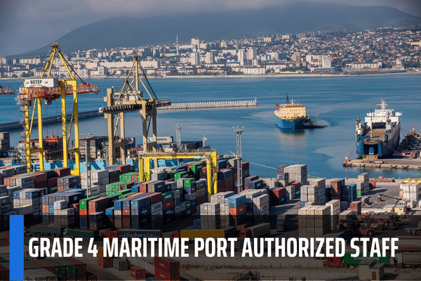 What are the criteria to be appointed as a Grade 4 maritime port ...