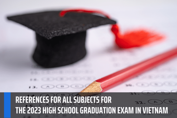 Are there references for all subjects for the 2023 high school ...