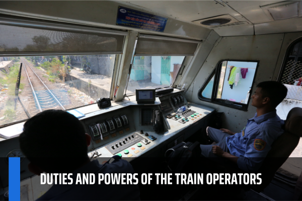 What are the duties and powers of the train operators of passenger or ...
