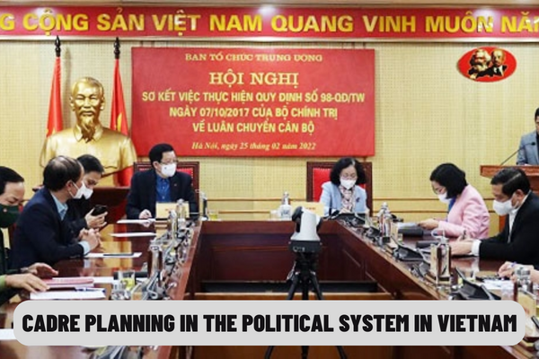 What principles should the cadre planning in the political system in ...