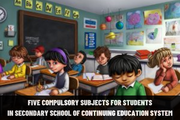 Vietnam: In 2022, what are the five compulsory subjects for students in ...