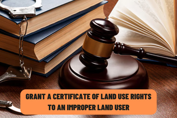 Vietnam: Will a cadre who grants a certificate of land use rights to ...