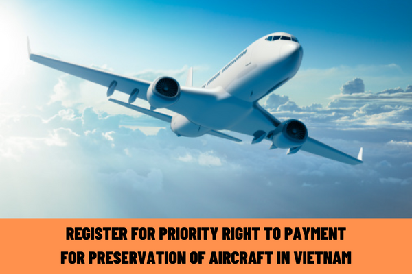 How to register for priority right to payment for preservation of ...