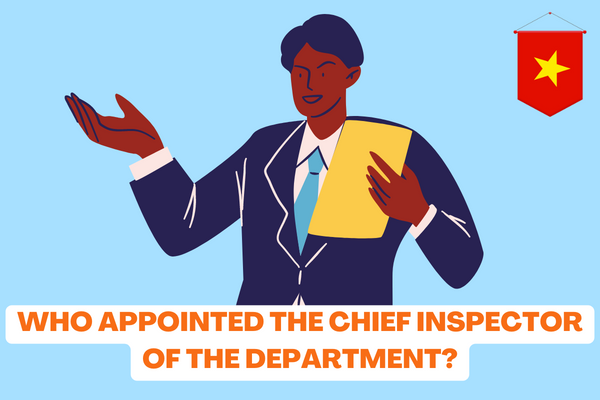 Vietnam: Who appointed the Chief Inspector of the Department? What are ...