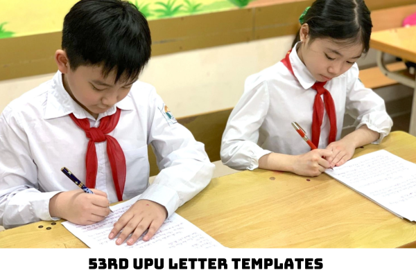 Vietnam: What are the 53rd UPU Letter Templates used for reference ...