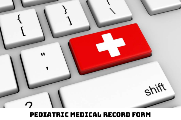 Vietnam: What is the newest Pediatric Medical Record Form (Form 02/BV1 ...