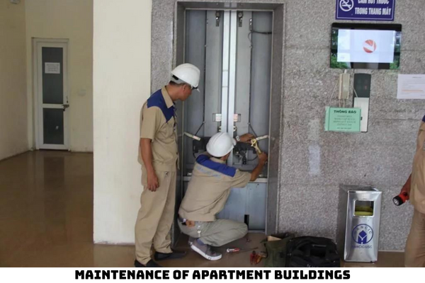 Vietnam: What activities does the maintenance of apartment buildings ...