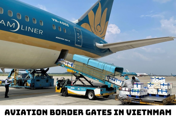 What are the areas of an aviation border gate in Vietnam? What are the ...