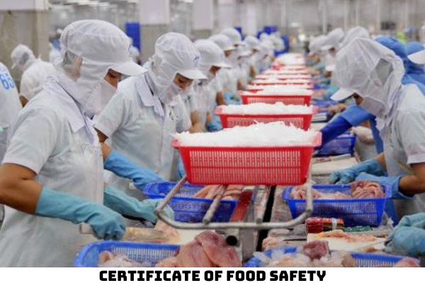 What is the latest form for certificate of food safety for exported ...