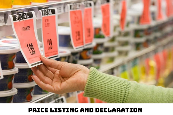 Vietnam: From July 1, 2024, what are the regulations on price listing ...