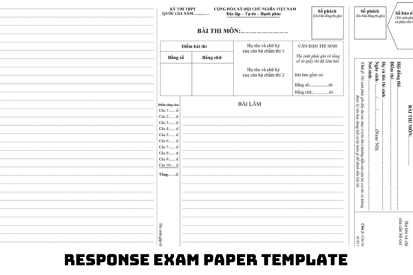 Vietnam: What is the newest A4-size semester constructed-response exam ...